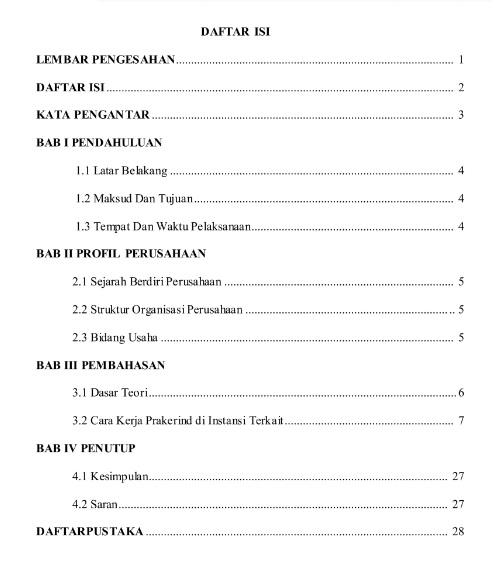Ternyata Begini Format Laporan PKL SMK yang Benar [Lengkap dengan Contoh] | Berita | Gamelab ...